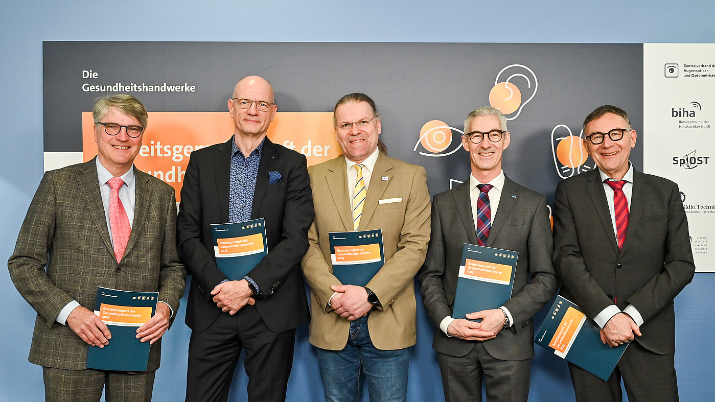 Gesundheitshandwerke im Haus der Bundespressekonferenz | ZDH